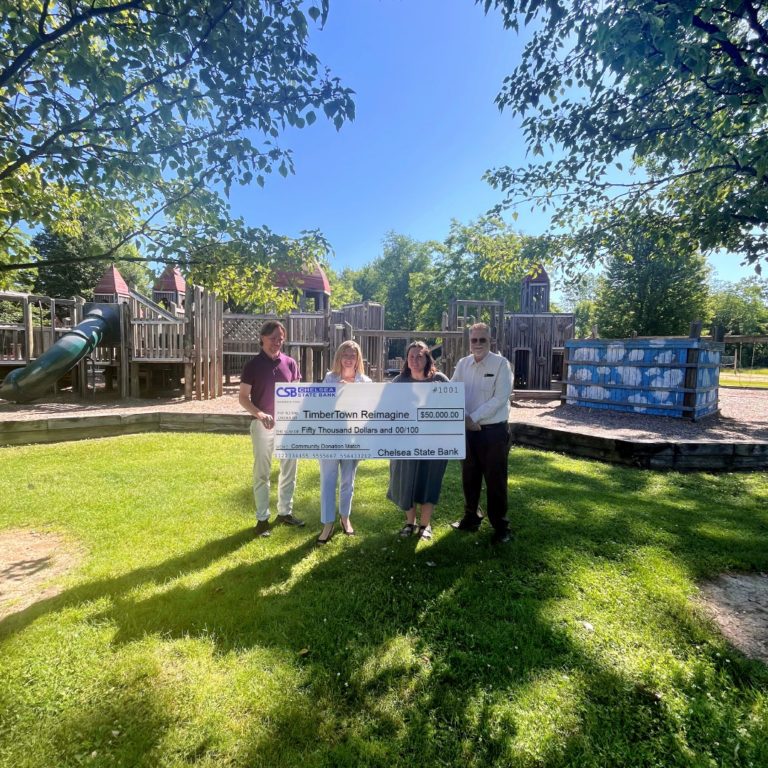 Chelsea State Bank’s President & CEO Presents $50,000 Match to City of ...